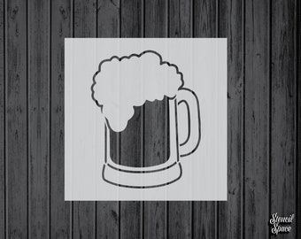 Beer Mug Stencils | Etsy