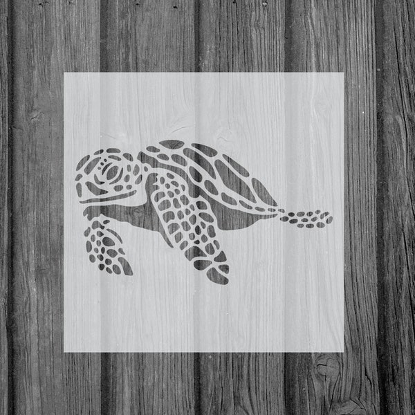 Turtle Stencil - Etsy