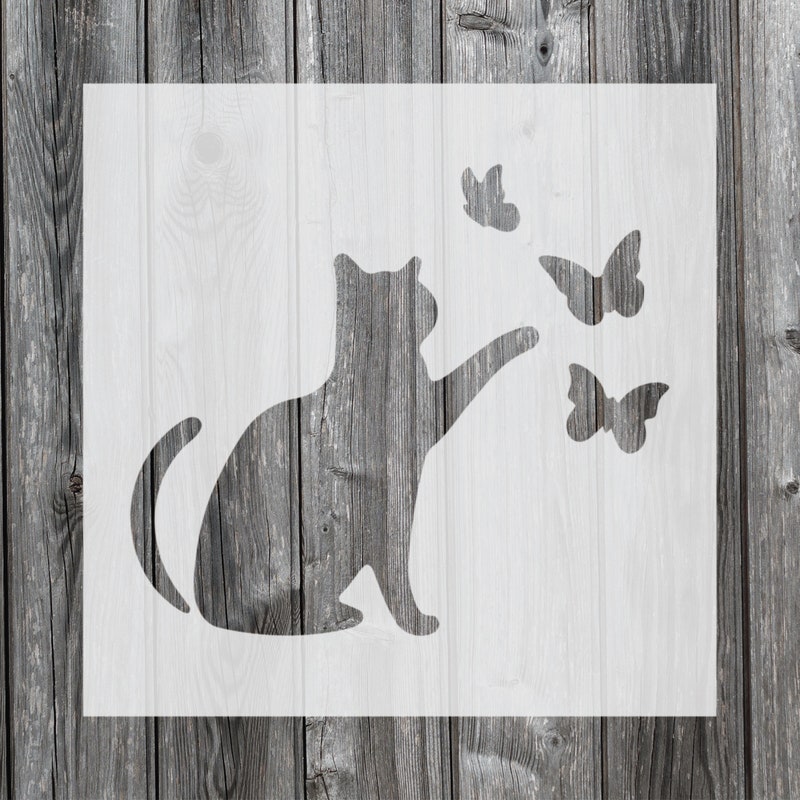 Cat Mylar Stencils - Etsy
