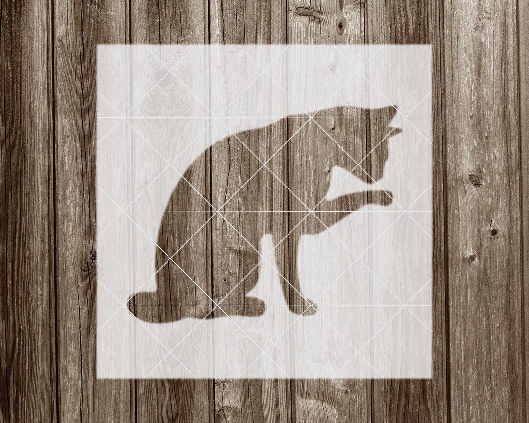 Cat Stencil, Reusable Stencil for Painting, 2190 - Etsy