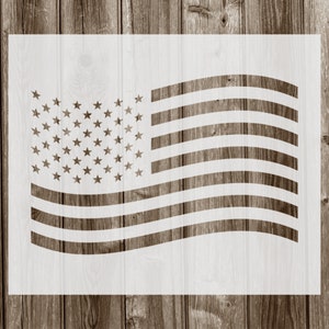 American Flag Stencil, Reusable Stencil for Painting, 357 - Etsy