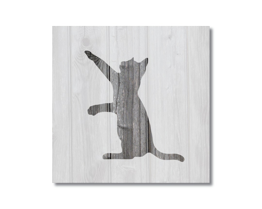 Cat Stencil, Reusable Stencil for Painting, 862 - Etsy