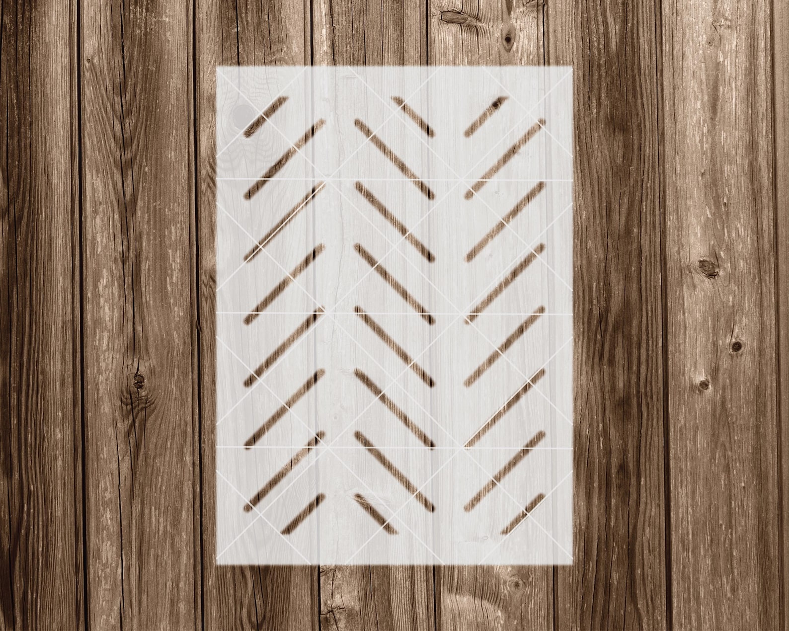 Herringbone Stencil, Reusable Stencil for Painting, 2384 - Etsy