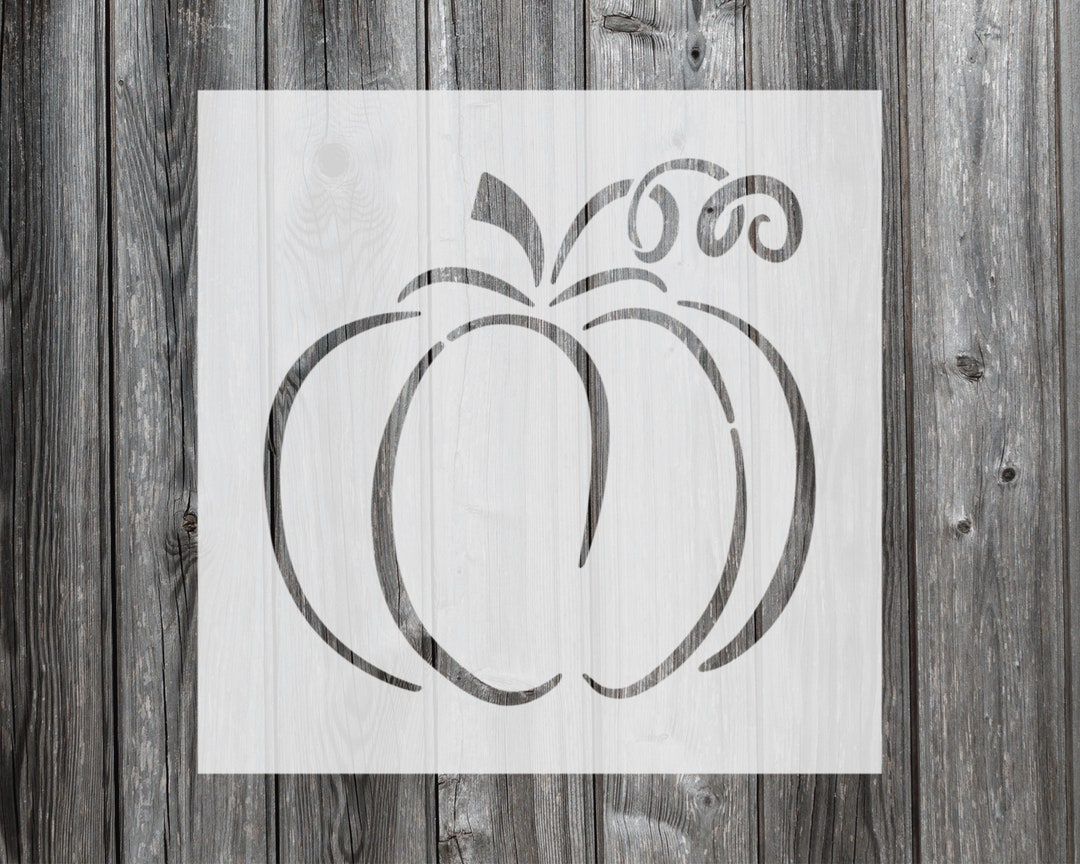 Pumpkin Stencil, Reusable Stencil for Painting, 818 - Etsy