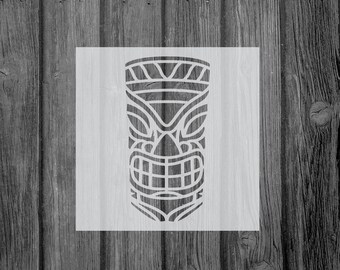 Tiki Stencils - Etsy