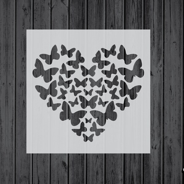 Small Butterfly Stencil - Etsy