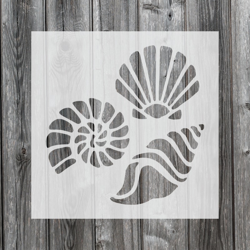 Shell Stencils - Etsy