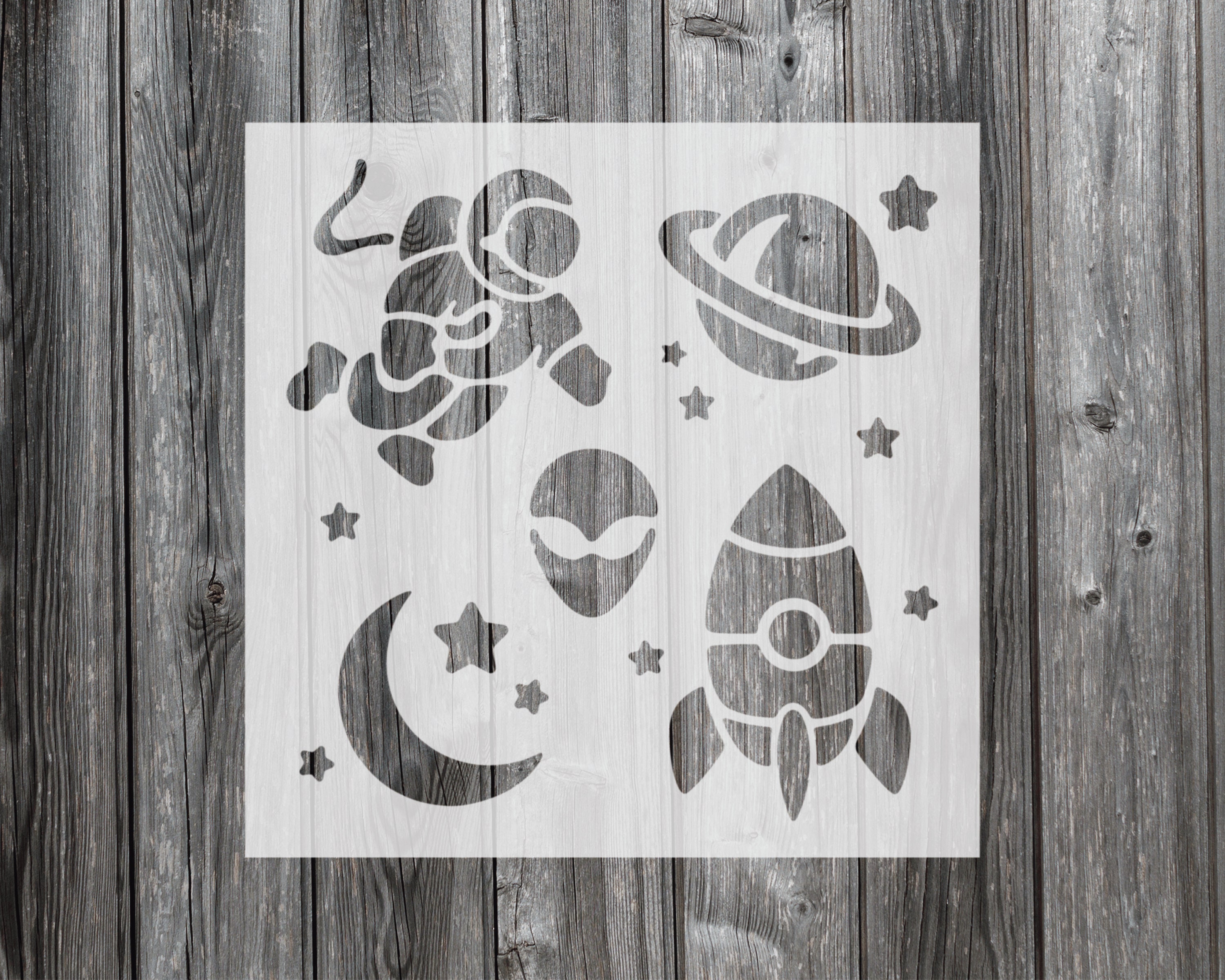 Outer Space Stencils