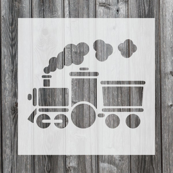 Train Stencil - Etsy