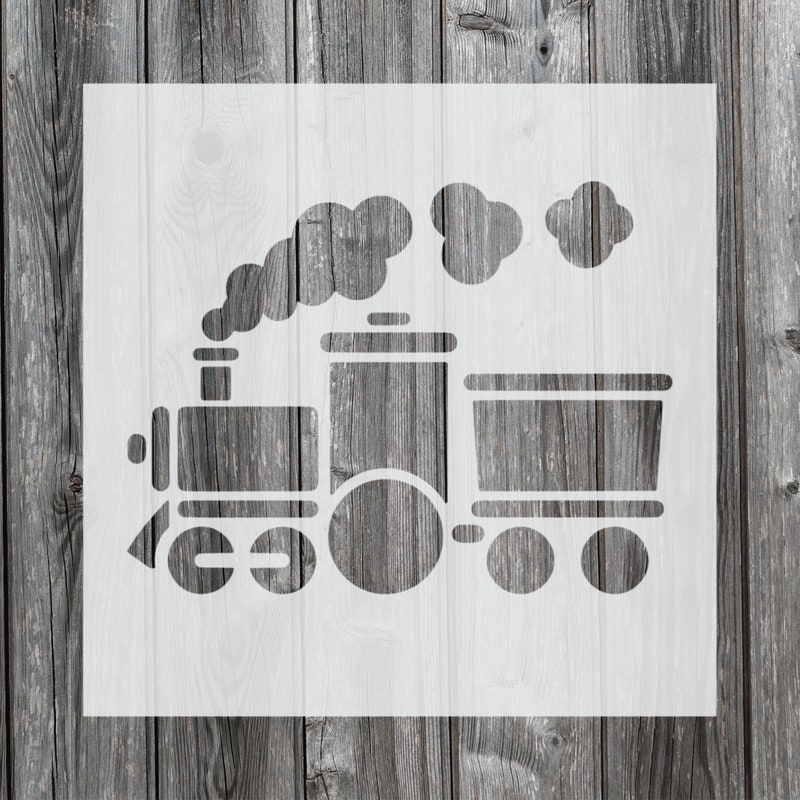 Train Stencil - Etsy
