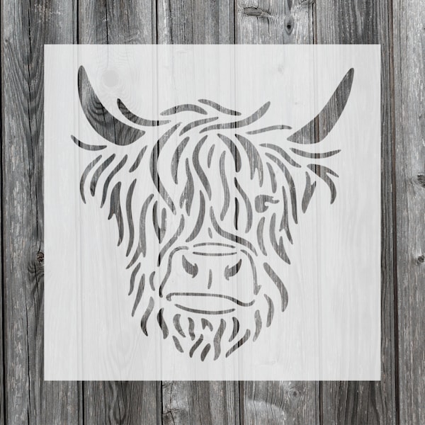 Cow Stencil - Etsy
