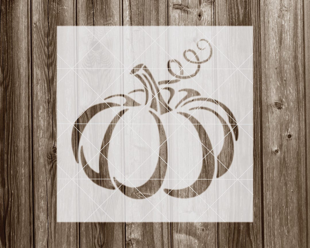 Pumpkin Stencil, Reusable Stencil for Painting, 1073 - Etsy