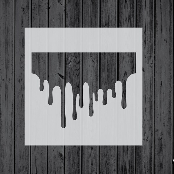 Drip Stencil - Etsy
