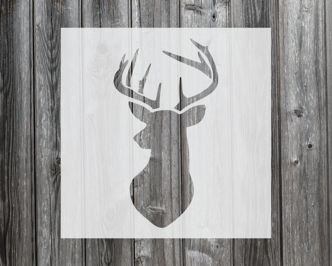 Deer Stencil, Reusable Stencil for Painting, 1052 - Etsy