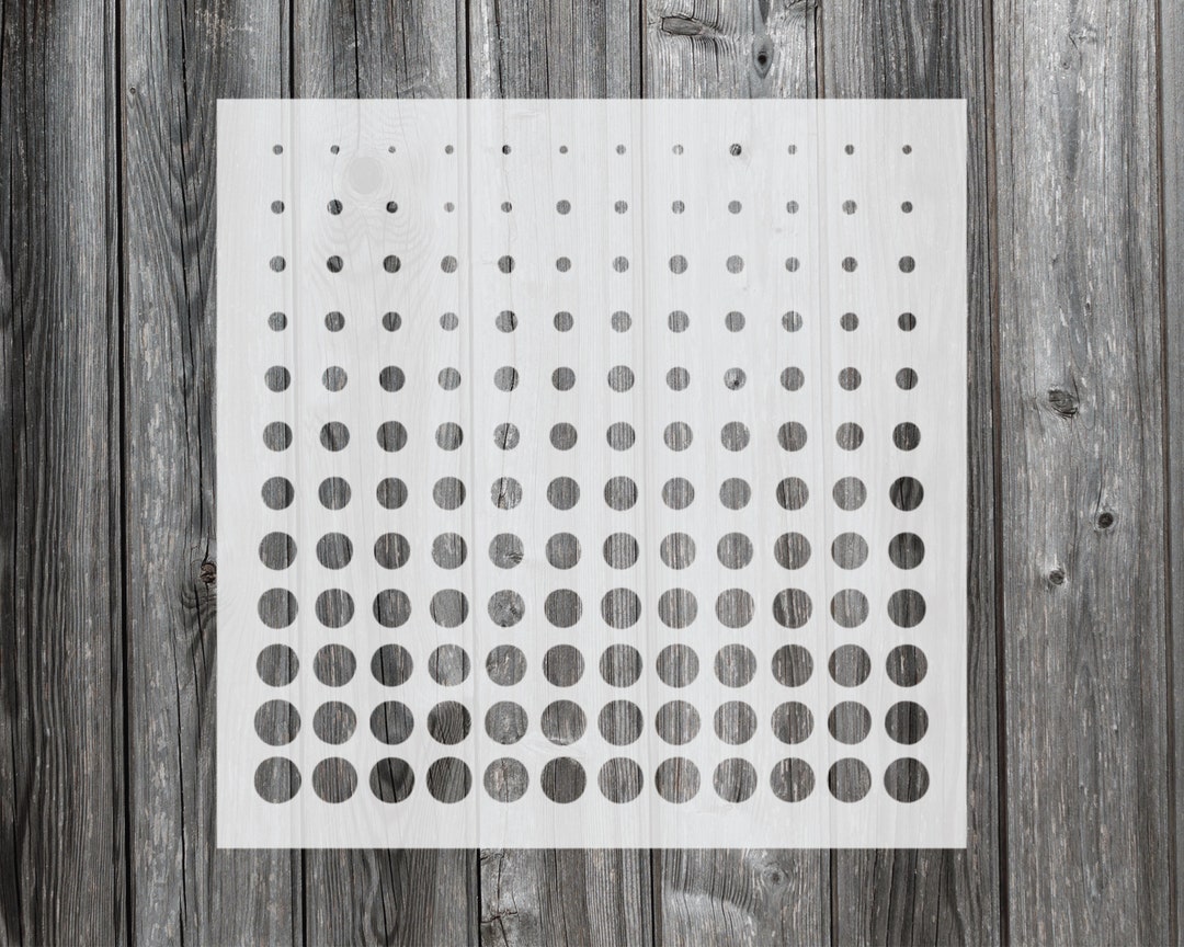 Dots Stencil, Reusable Stencil for Painting, 609 - Etsy