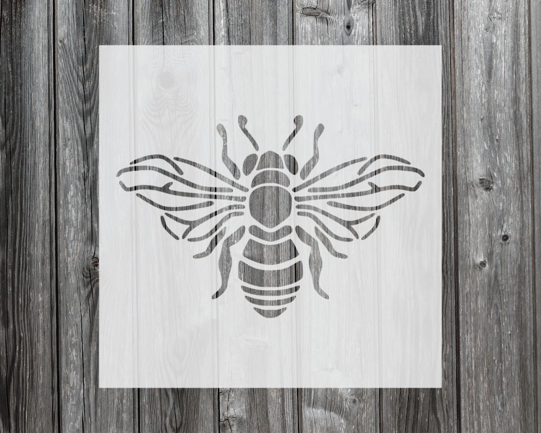 Bee Stencil, Reusable Stencil for Painting, 580 - Etsy