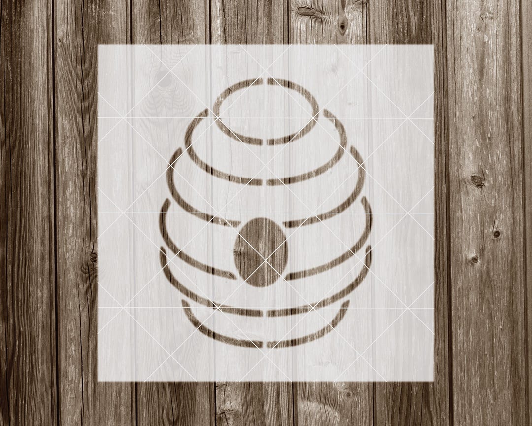 Bee Hive Stencil, Reusable Stencil for Painting, 1064 - Etsy