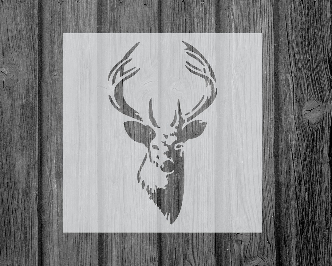 Deer Stencil, Reusable Stencil for Painting, 817 - Etsy