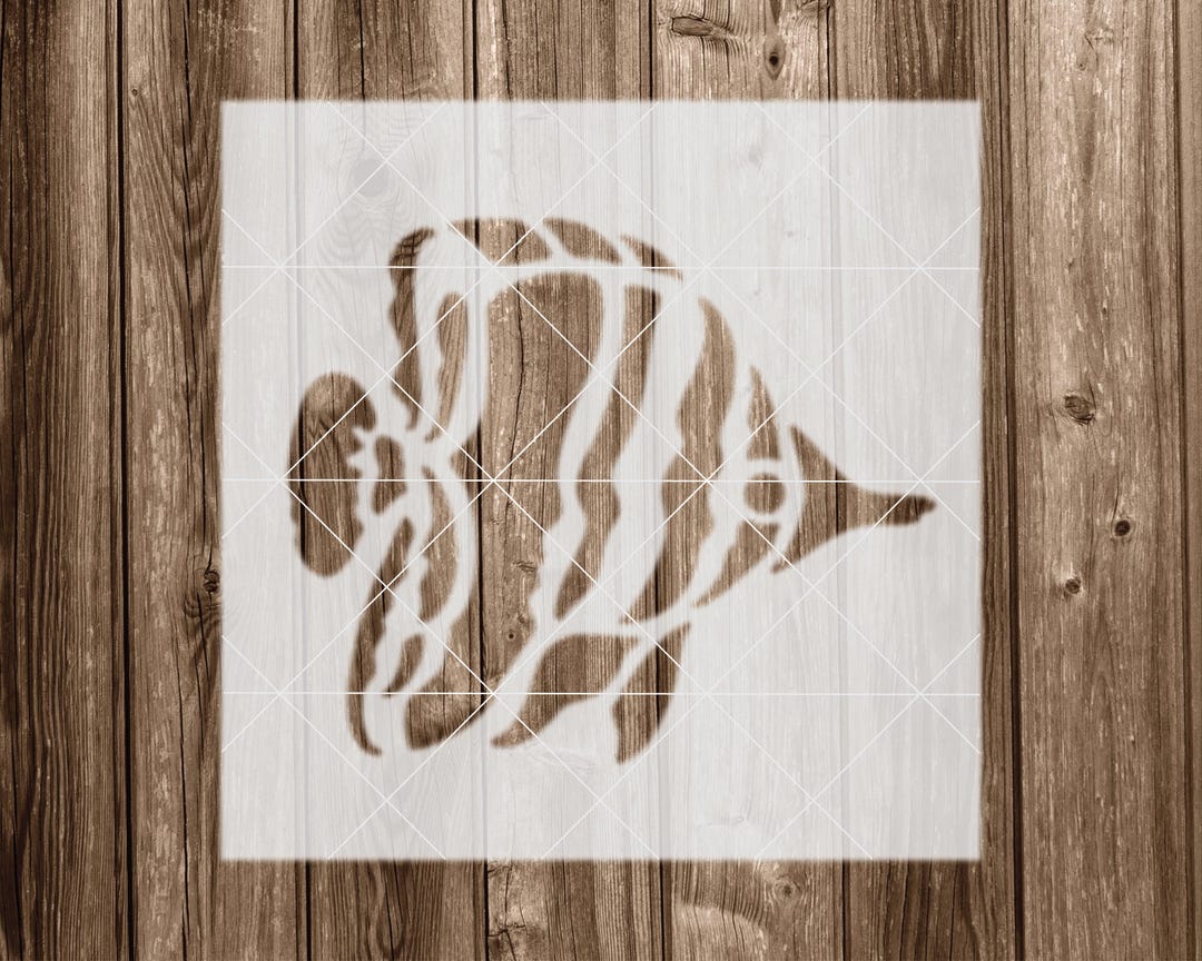 Fish Stencil, Reusable Stencil for Painting, 2149 - Etsy