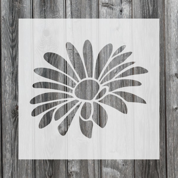 Daisy Stencil - Etsy