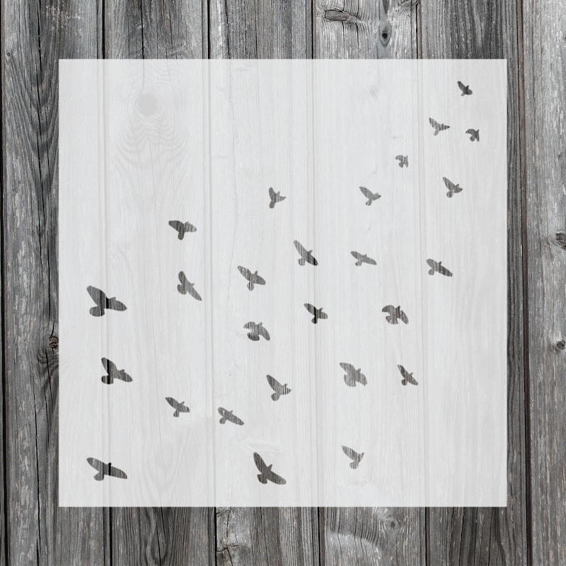 Airbrush Bird Stencils - Etsy