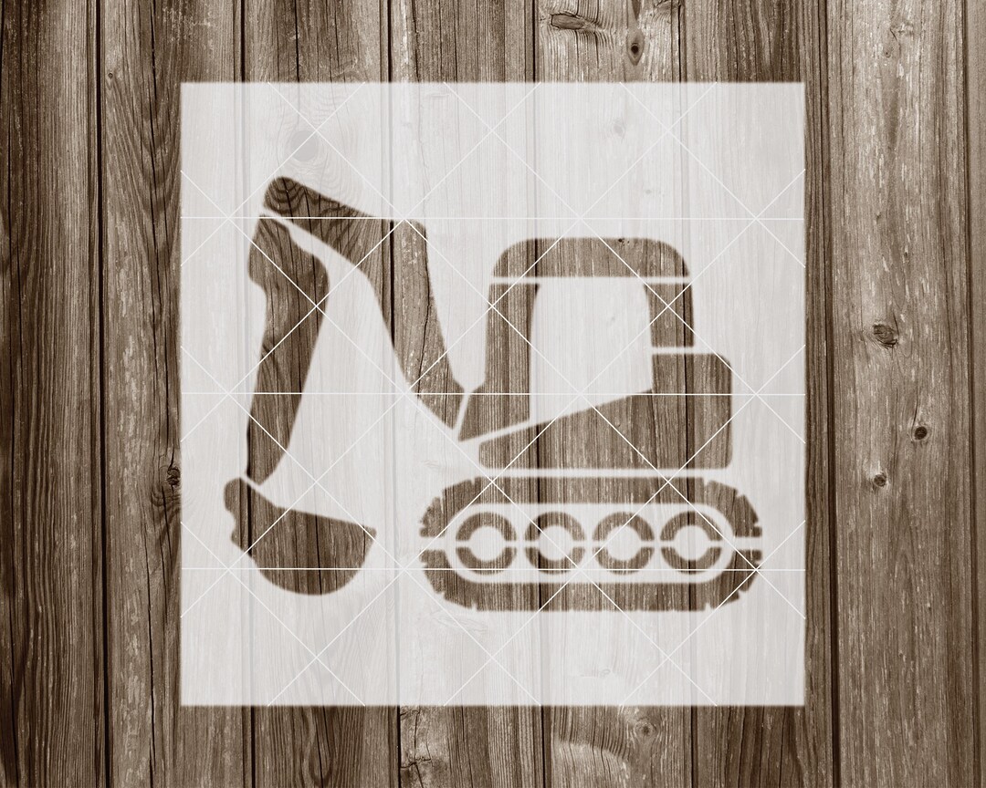 Construction Stencil, Reusable Stencil for Painting, 2008 - Etsy