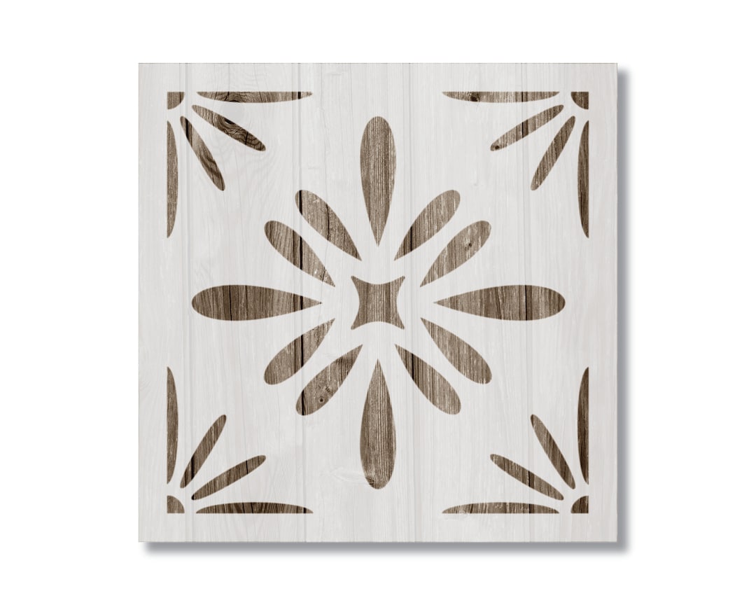Tile Stencil, Reusable Stencil for Painting, 1008 - Etsy