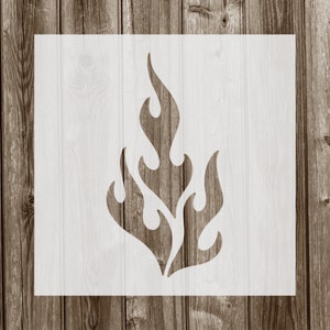 Flames Stencil, Reusable Stencil for Painting, 1002 - Etsy