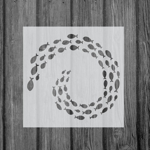 Fishing Lure Stencils Seaweed Stencil Reusable Mylar Stencil Art ...