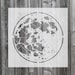 Moon Stencil, Reusable Stencil for Painting, 642 - Etsy