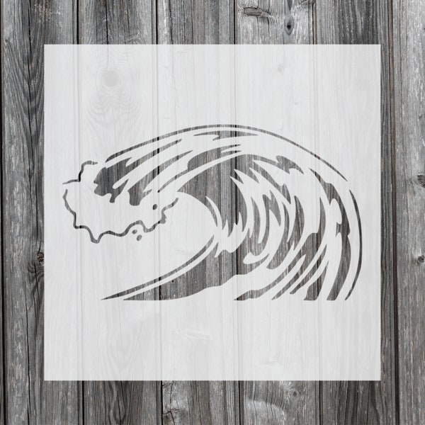 Wave Stencil - Etsy