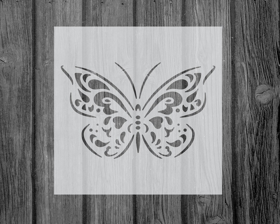 Butterfly Stencil, Reusable Mylar Craft Stencil for Painting, 762 - Etsy