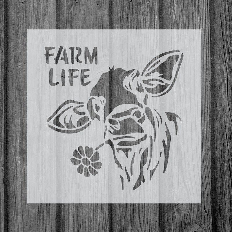 Cow Stencil - Etsy