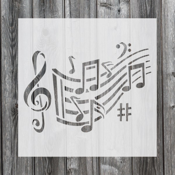 Music Stencils - Etsy