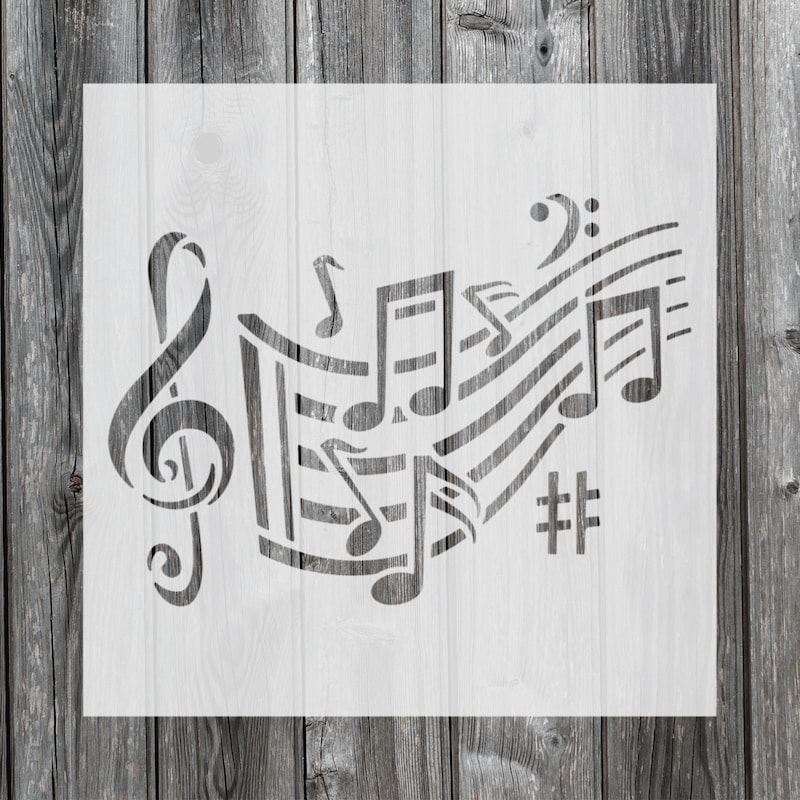 Music Stencils - Etsy