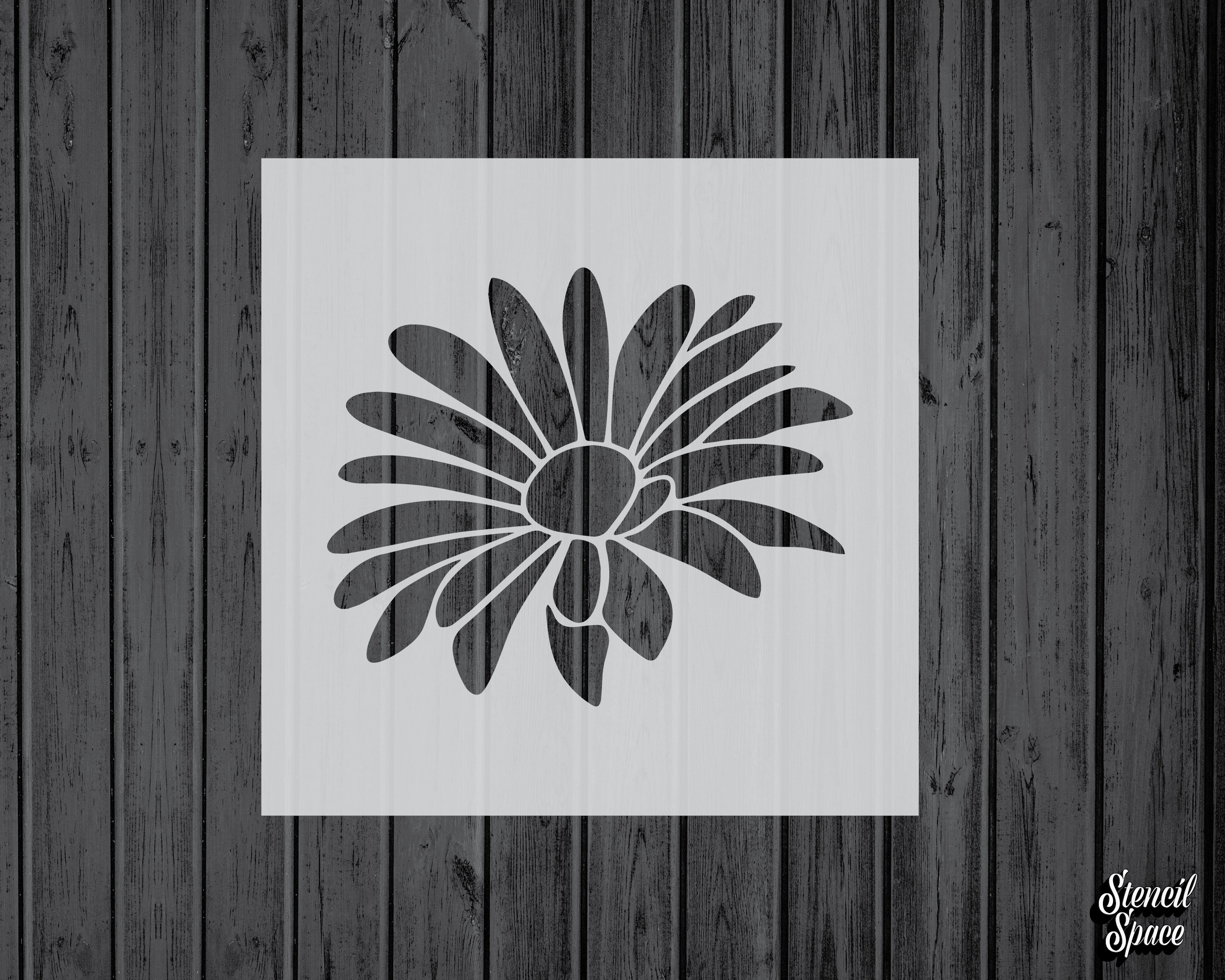 Daisy Flower Stencils
