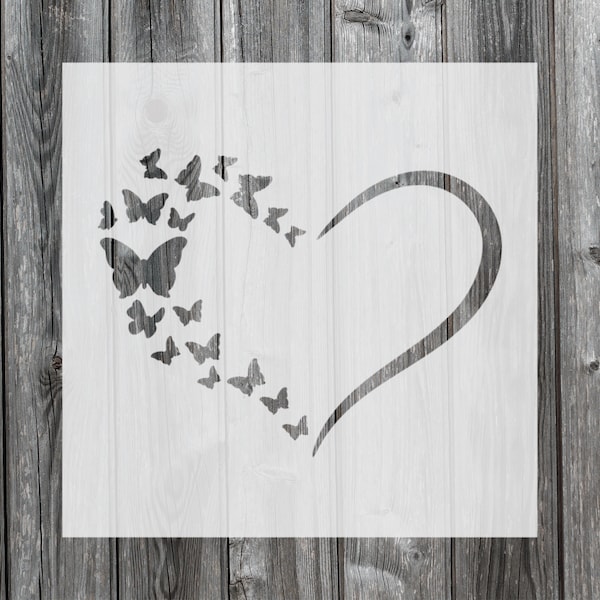 Butterfly Stencil Reusable Butterfly Stencil Art Stencil DIY Craft ...