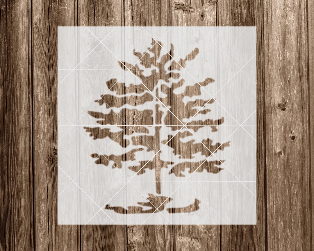 Tree Stencil, Reusable Stencil for Painting, 2181 - Etsy