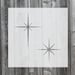 Shooting Star Stencil, Mylar Reusable Stencil, Stencil, FAST SHIPPING ...