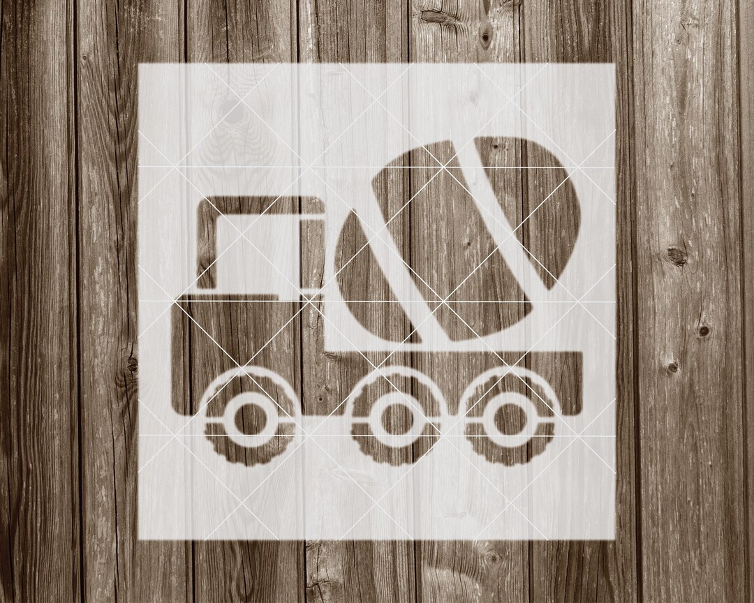 Construction Stencil, Reusable Stencil for Painting, 2009 - Etsy