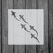 Shark Fin Stencil Reusable Shark Fin Stencil Art Stencil - Etsy