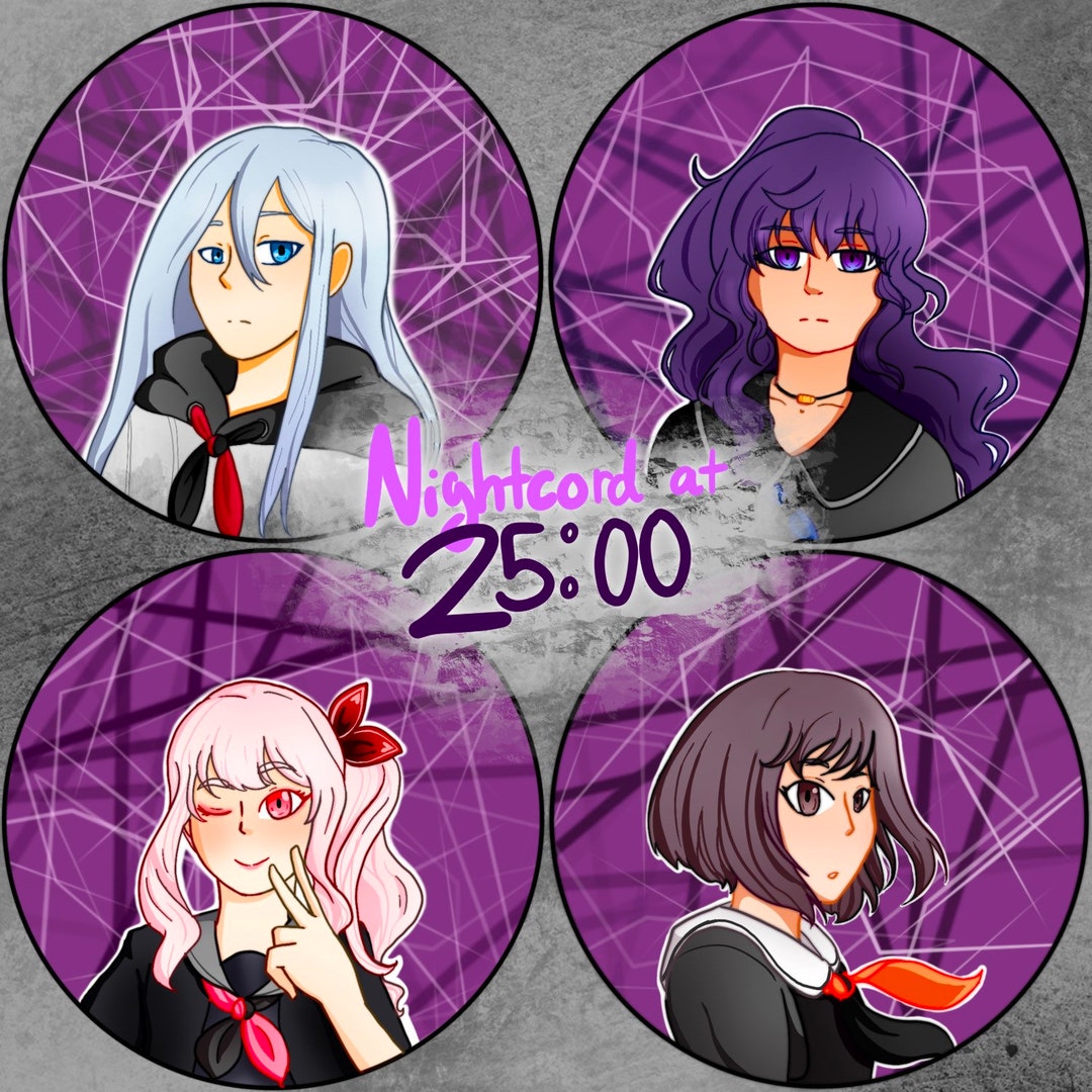 Nightcord at 25:00 1.5 Buttons - Etsy