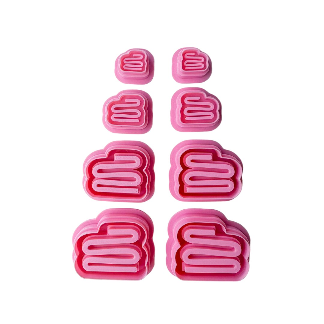 Loopy Swirl Cutters Clay Cutter for Polymer Clay, Clay Cutter, Clay ...