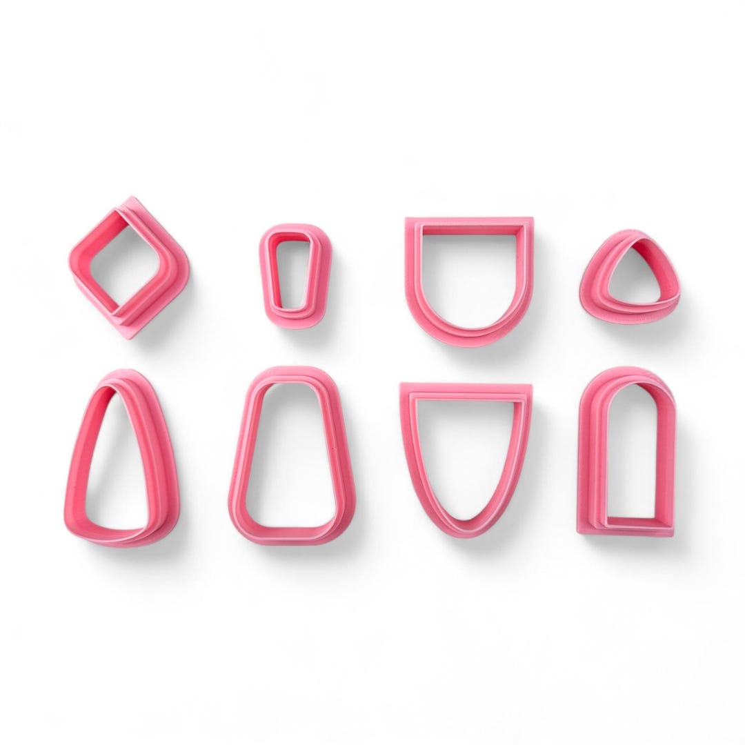 Classic Shapes Polymer Clay Cutters, Simple & Elegant, Clay Cutter, Set ...