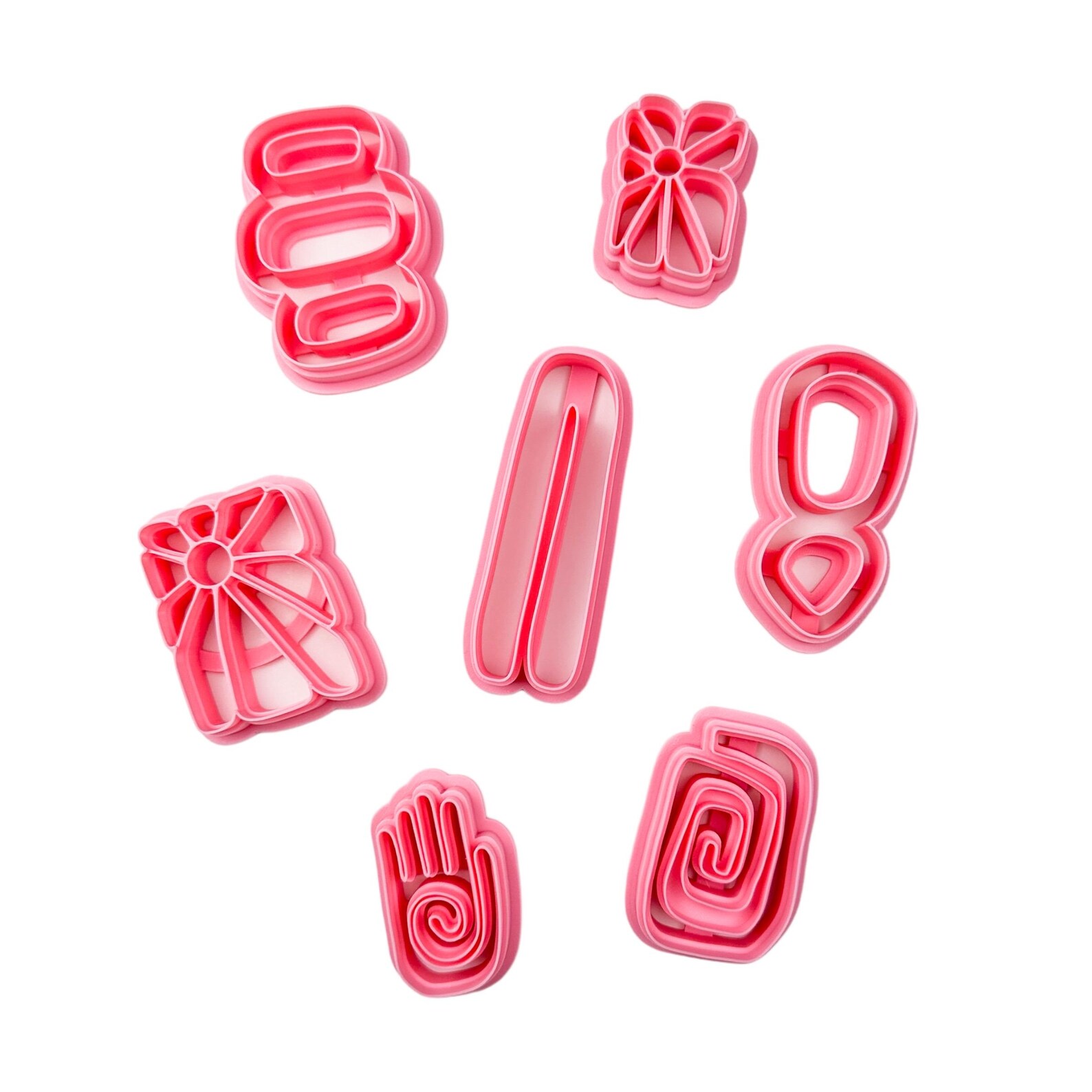 Statement Funky & Bold Polymer Clay Cutters – the Clayful Co X Otie Co ...