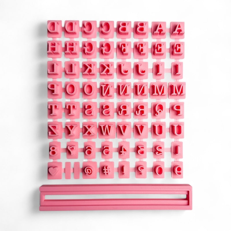 Alphabet Stamps - Etsy
