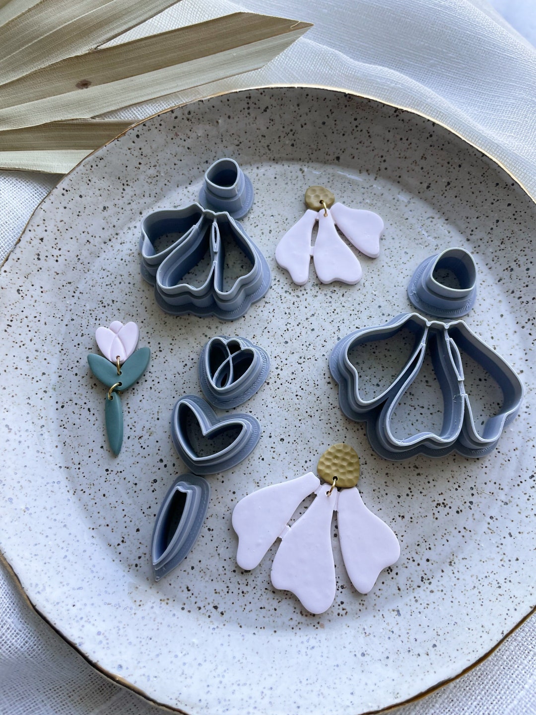 Spring Flower Cutters Pack - Clay Cutter for Polymer Clay, Polymer Clay ...