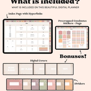Digital Planner Ipad Goodnotes Planner Undated Digital - Etsy