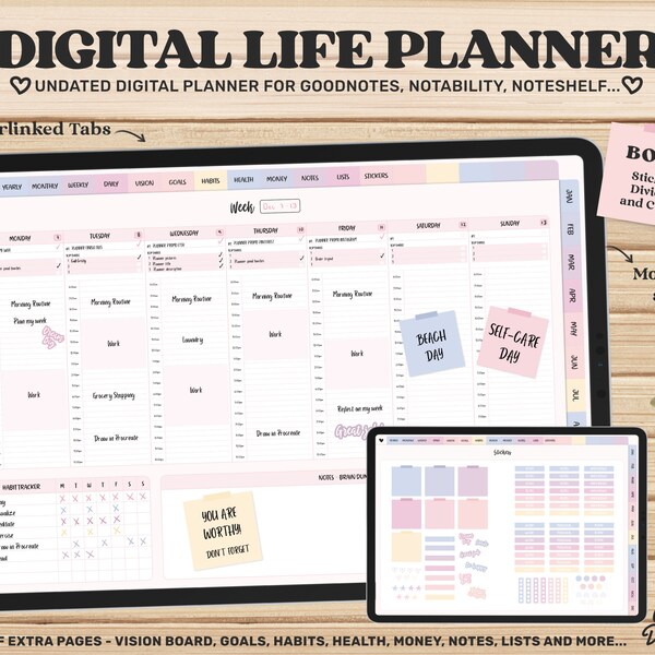 Ipad Mini Planner - Etsy