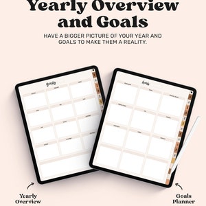 Goodnotes Planner Digital Ipad, Monthly Planner, Goodnotes Stickers ...